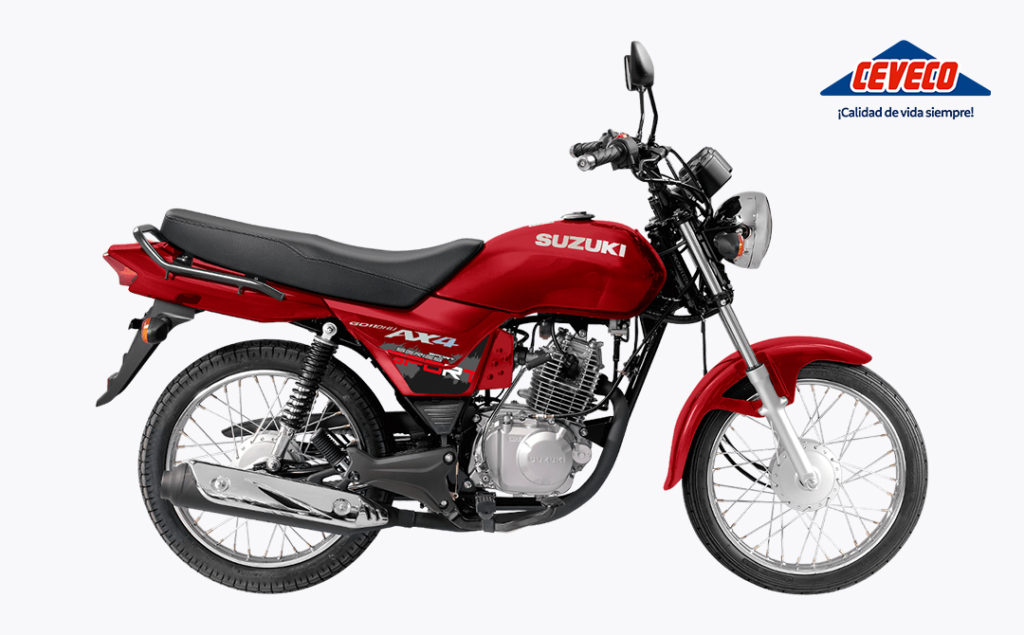 Moto Suzuki AX4 III - Ceveco